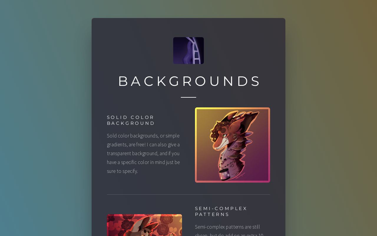 Backgrounds And aDD ons